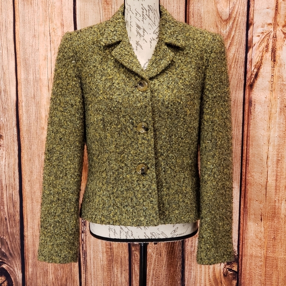 louben | Jackets & Coats | Louben Tweed Jacket | Poshmark